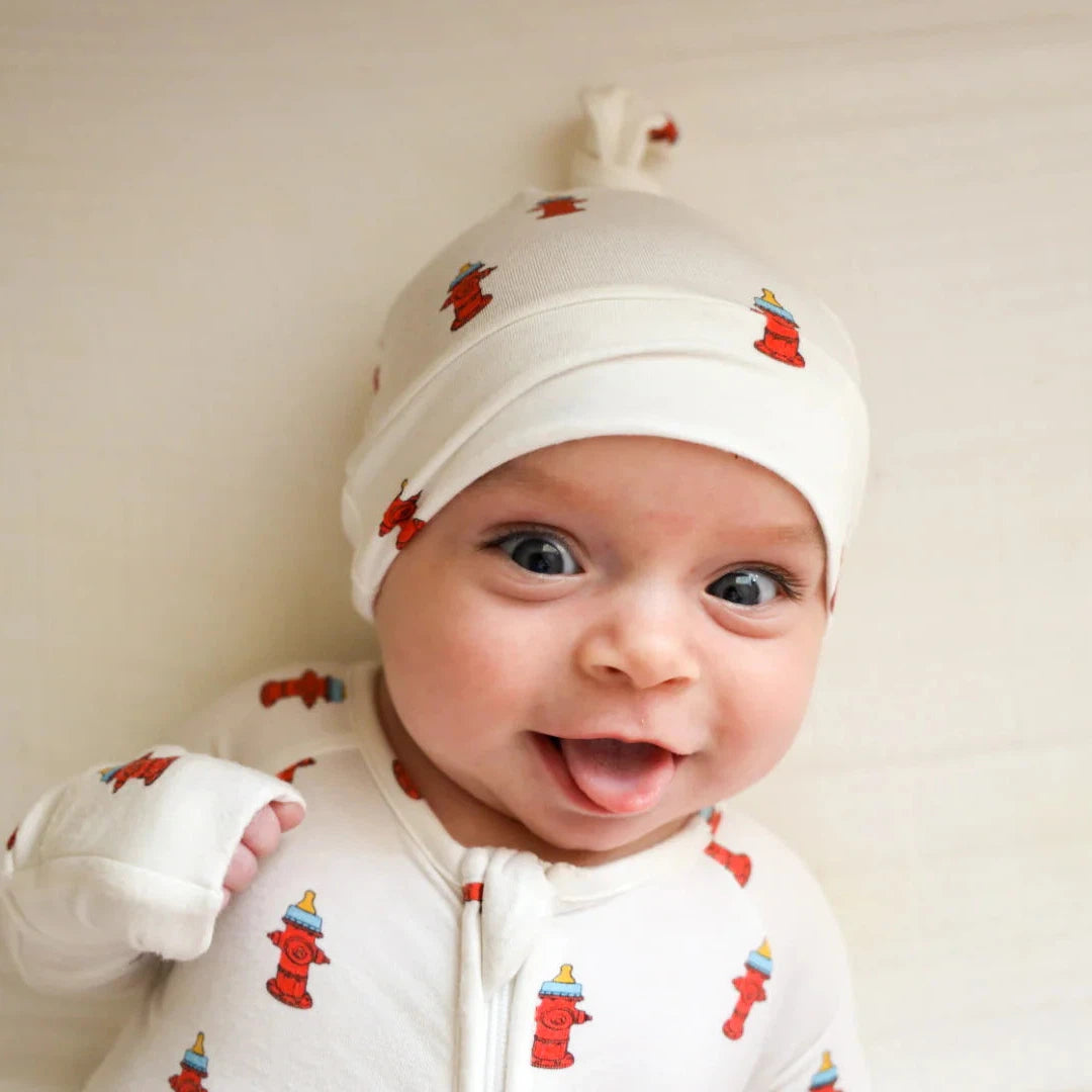 A Baby Station Fire Hydrant Bow/Beanie – The Nest & Company